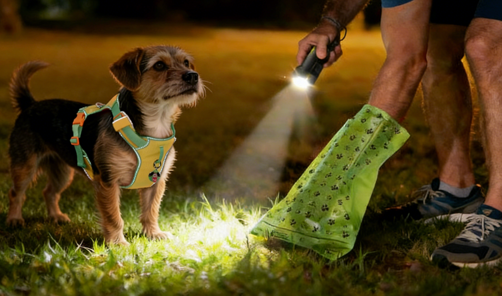 Why a Poop Bag Dispenser with Flashlight Is Essential for Night Walks ...